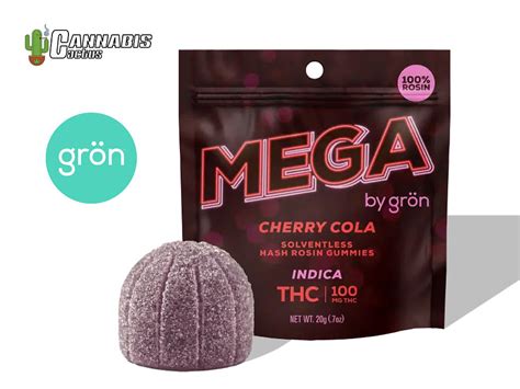 Grön Cherry Cola Thc Gummies