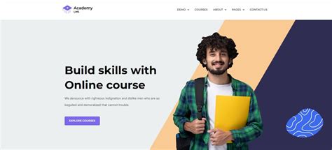 Free Lms Website Templates For Wordpress In 2025 Academy Lms
