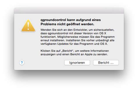 QGC Master 6 April Doesn T Launch On OSX Archived German User Forum Discussion Forum