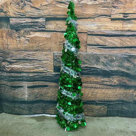 Tinsel Tree Green Make A Scene
