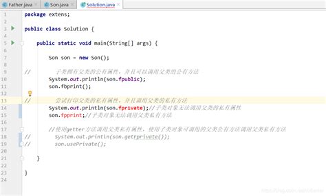 Java继承 父类私有属性和私有方法的继承java 类的私有属性和私有 法 Csdn博客