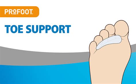Profoot Soft Gel Toe Support Gentle Relief For Hammer And Clawed Toes