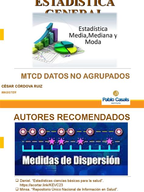 Semana 9 Mtcd Datos No Agrupados Pdf Diferencia Mediana