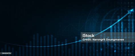 금융 투자 또는 경제 동향 비즈니스 아이디어에 적합한 그래픽 개념의 주식 시장 투자 거래 그래프 벡터 일러스트 디자인 개념에 대한 스톡 벡터 아트 및 기타 이미지 Istock