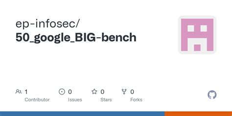 GitHub Ep Infosec Google BIG Bench