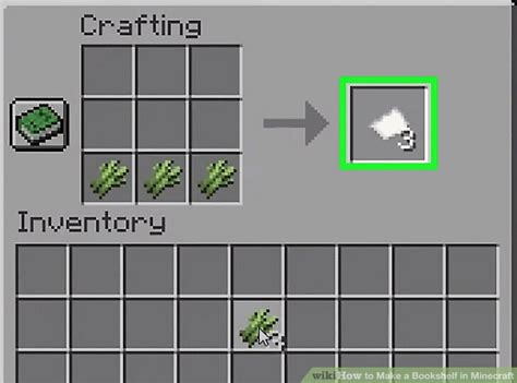 How To Make A Bookshelf In Minecraft Steps With Pictures