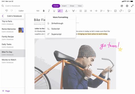 20238 Ipad Onenote 将支持文本上标和下标 Ipad版 Onenote 中心