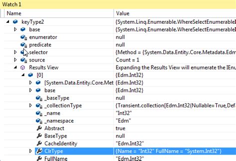 C How Can I Get The Primary Key Field And Default Value Of An Entity In Entity Framework 6