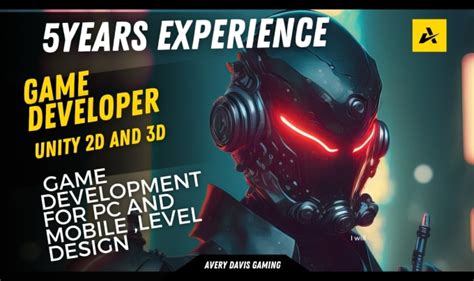 Game Developer Unity 2d And 3d Game Development For Pc And Mobile