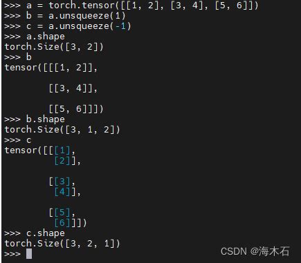 pytorch学习之 squeeze 和unsqueeze 函数功能及使用 CSDN博客