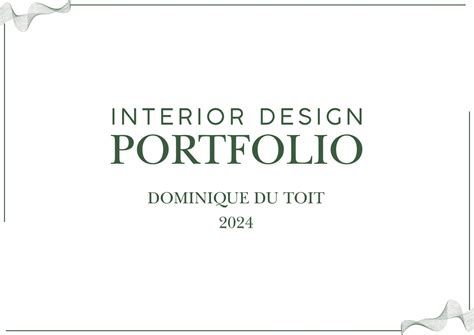 2024 Digital Interior Design Portfolio 1 Images Behance