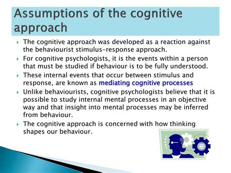 Ppt The Cognitive Approach Powerpoint Presentation Free Download Id 2777161