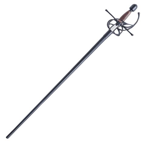 Kingston Arms Swept Hilt Rapier Black