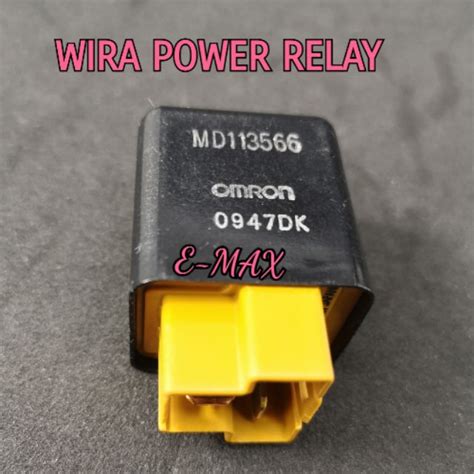Proton Wira Power Alternator Relay Md113566 Omron Shopee Malaysia