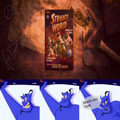 Strange World Ending With Genie By Geononnyjenny On Deviantart