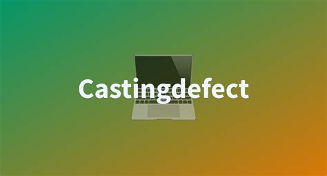 Castingdefect A Hugging Face Space By Rahma94