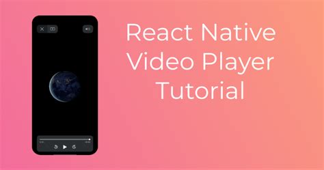 React Native Video Player Tutorial React Native Master
