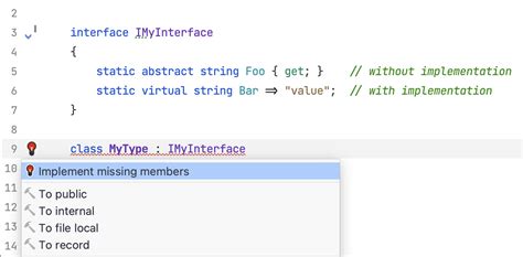 Static Interface Members Generic Attributes Auto Default Structs Using C In Rider And