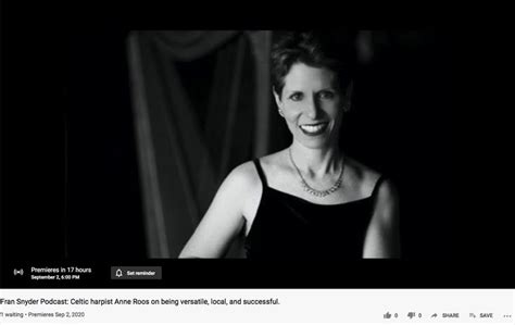 Anne Roos Interview On The Fran Snyder Podcast Podcasts Interview Music Business