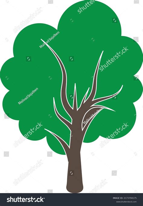 Tree Roots Vector Tree Round Shap Stock Vector Royalty Free 2173794175 Shutterstock