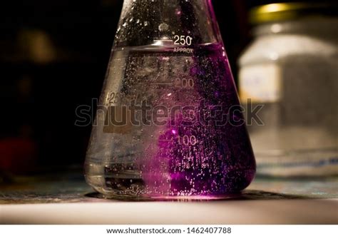 Pink Chemical Reaction Between Potassium Permanganate My XXX Hot Girl