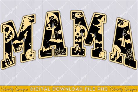 Retro Halloween Mama Hubie Mom Halloween Graphic By Celebrity Designs