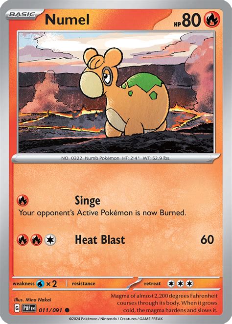 Numel Pokémon Detail