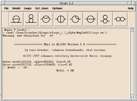 figure 1 from automatic feynman diagram calculation with xloops a