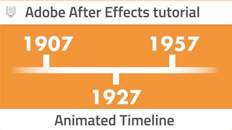 Animated timeline tutorial | How to animate timeline in Adobe After Effects - YouTube