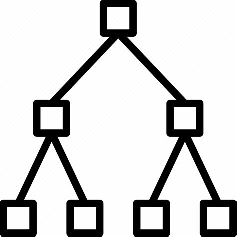 Hierarchy Organization Top Down Approach Icon Download On Iconfinder