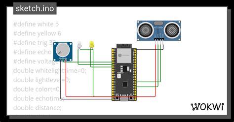 Perfect Led Distancepotentiometer Copy Wokwi Esp32 Stm32 Arduino