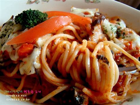 표고버섯 스파게티