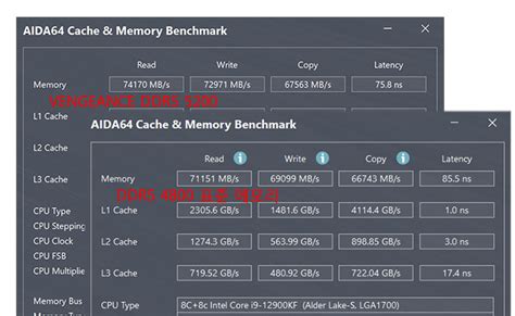 ddr5 메모리는 뭐가 다를까 커세어 vengeance ddr5 5200 케이벤치 기획특집