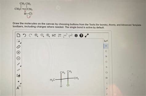 Solved CH CH CH CCCH H C Draw The Molecules On The Chegg Com