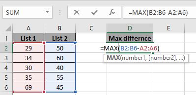 Arrays In Excel Formula