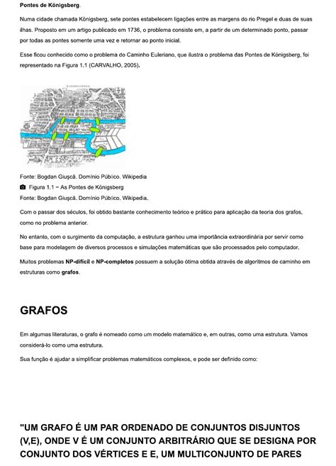 Tema 5 Algoritmos Em Grafos Algoritmos Avançados E Aplicações