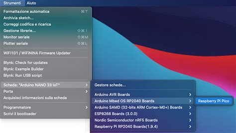 Programmare Raspberry Pi Pico Con LIDE Di Arduino Michele Maffucci