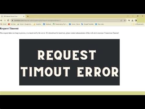 Request Timeout Error Best Fix Windows 11 10 8 7