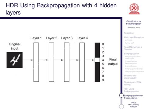 Classification By Back Propagation