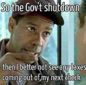 Collection Of Best Government Shutdown Memes 2023