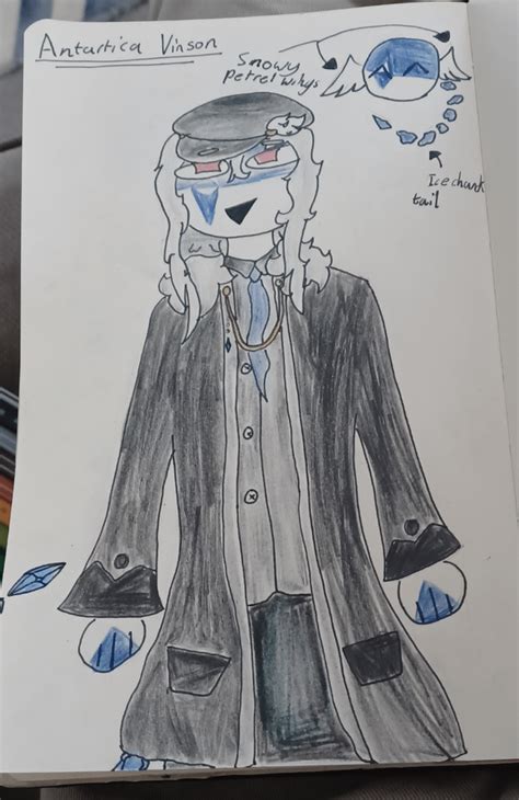 I Drew Antarctica Rcountryhumans