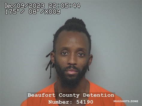 Erving Javon Rivers 12092023 Beaufort County Mugshots Zone