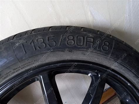 스페어 타이어 템퍼러리 타이어 18인치 알루미늄 스페어 휠타이어 중고나라