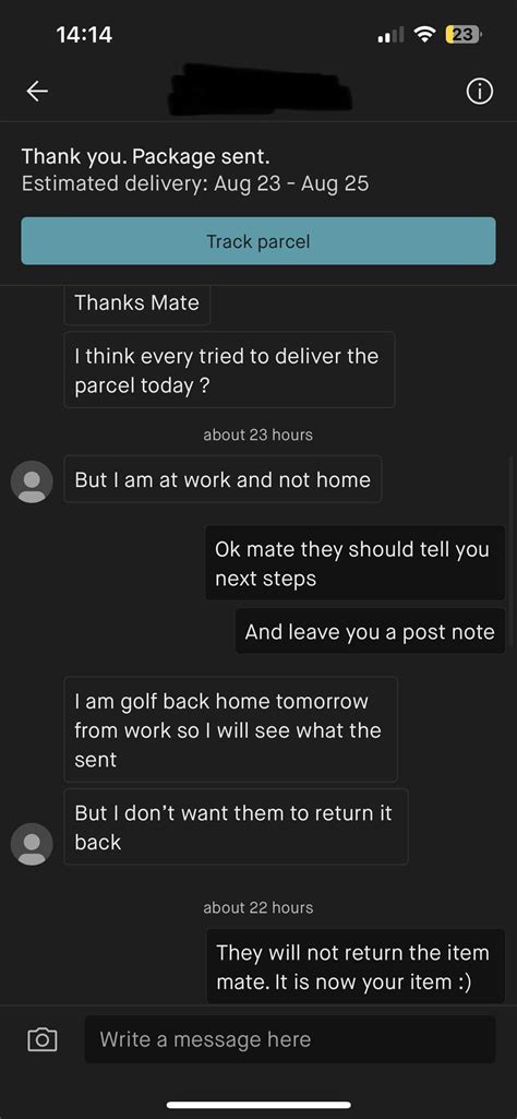 Is This A Weird Interaction Or Am I Losing My Marbles R Vinted