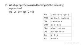 Identifying Properties Used To Simplify An Algebraic Expression Worksheets Library