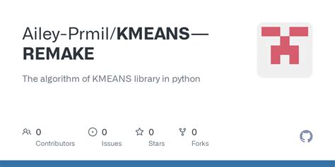 Github Ailey Prmilkmeans Remake The Algorithm Of Kmeans Library In Python