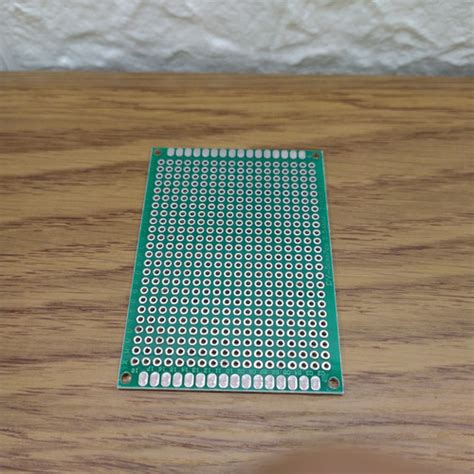 jual pcb fiber dual layer 5x7cm pcb dua sisi ukuran 5x7cm hijau kab