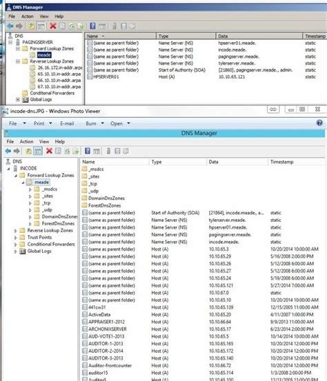 DNS Entries Not Showing Up On 1 DC Windows Spiceworks Community