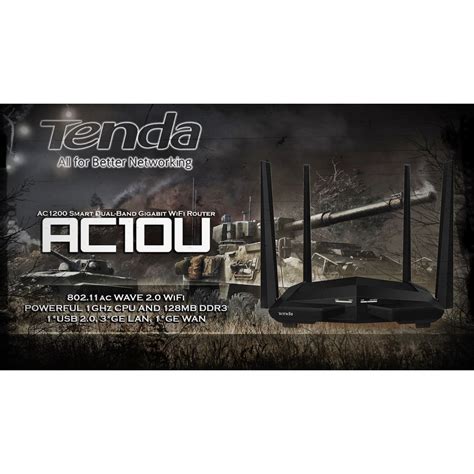 Jual Router Tenda Ac Wireless Router Ac Mu Mimo Smart Dual Band Gigabit Mumimo Tenda Ac