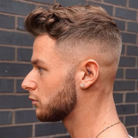 Medium Fade Haircut Men